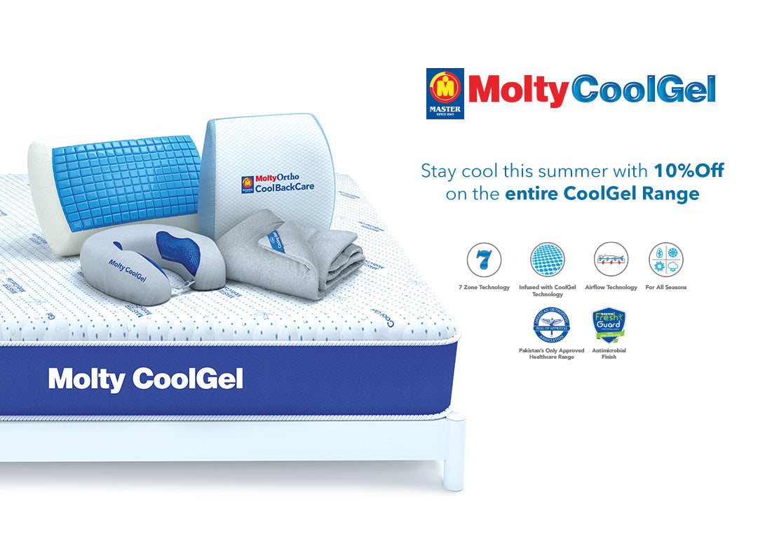MoltyCool Gel Range Discounts– Master MoltyFoam